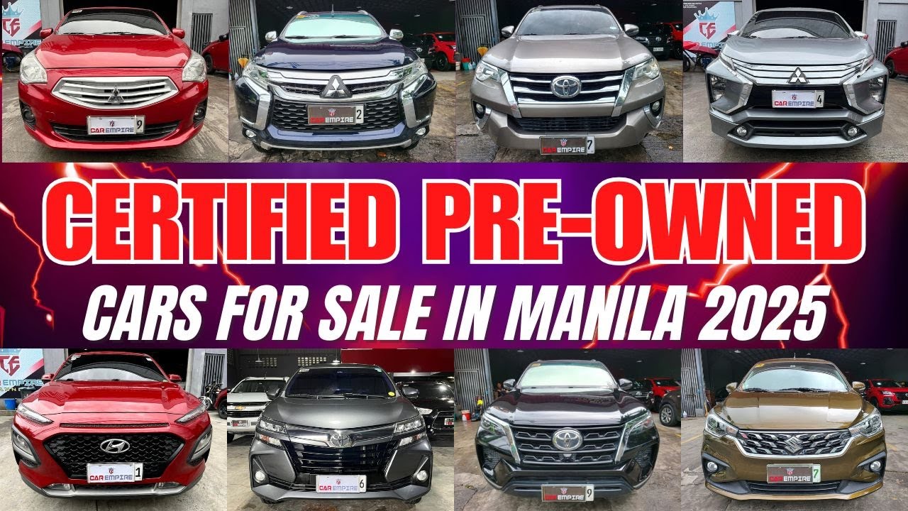Top 8 Quality Certified Pre-Owned Cars in Manila - YouTube