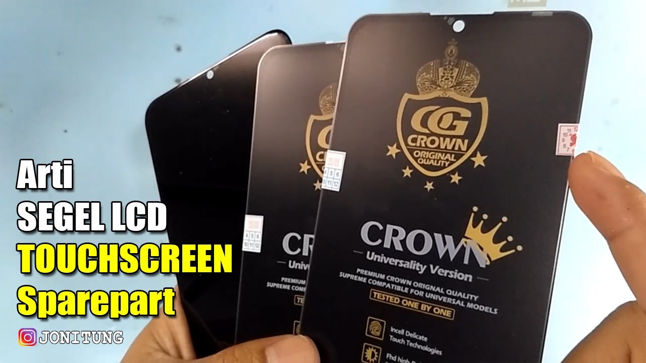 Arti SEGEL Pada Sparepart LCD TOUCHSCREEN HP Yang Kita Beli - YouTube