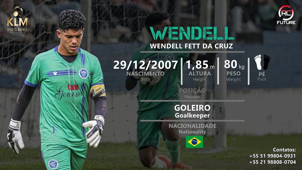 Wendell - Goleiro (Goalkeeper) - 2007 (2024) - YouTube
