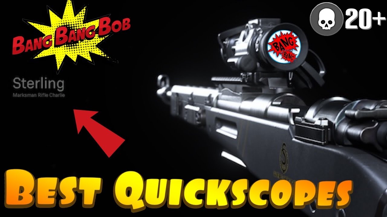 KAR98K Best Quickscope Sniper (Highlights & best blueprint) - YouTube