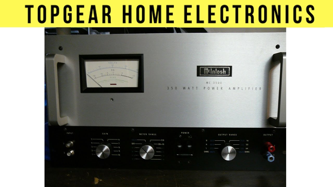 Pair of McIntosh MC 3500 Mono Block Amplifiers Amazing Condition. 350W ...
