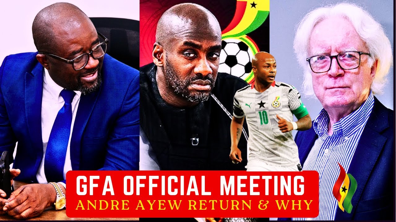 HON.KOFI ADAMS FINALLY MEET KURT OKRAKU ANDRE DEDE AYEW BLACK STARS ...