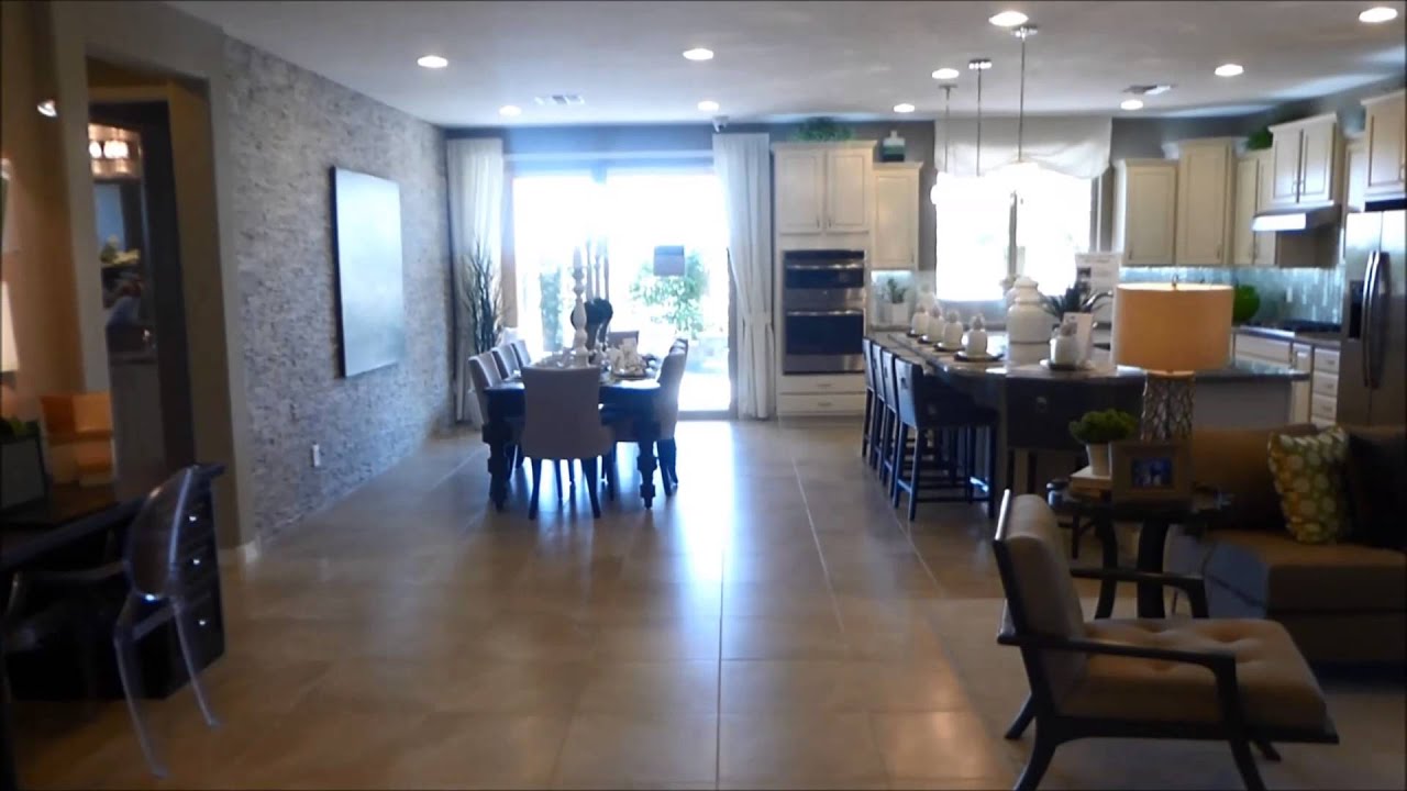 Shea homes Captivate Model, Surprise, AZ. New homes - YouTube