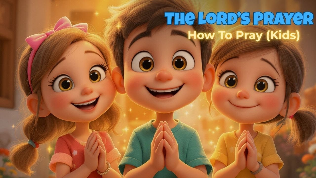 The Lord's Prayer in Song ️ | Prayer for Children | Christian Prayer ...