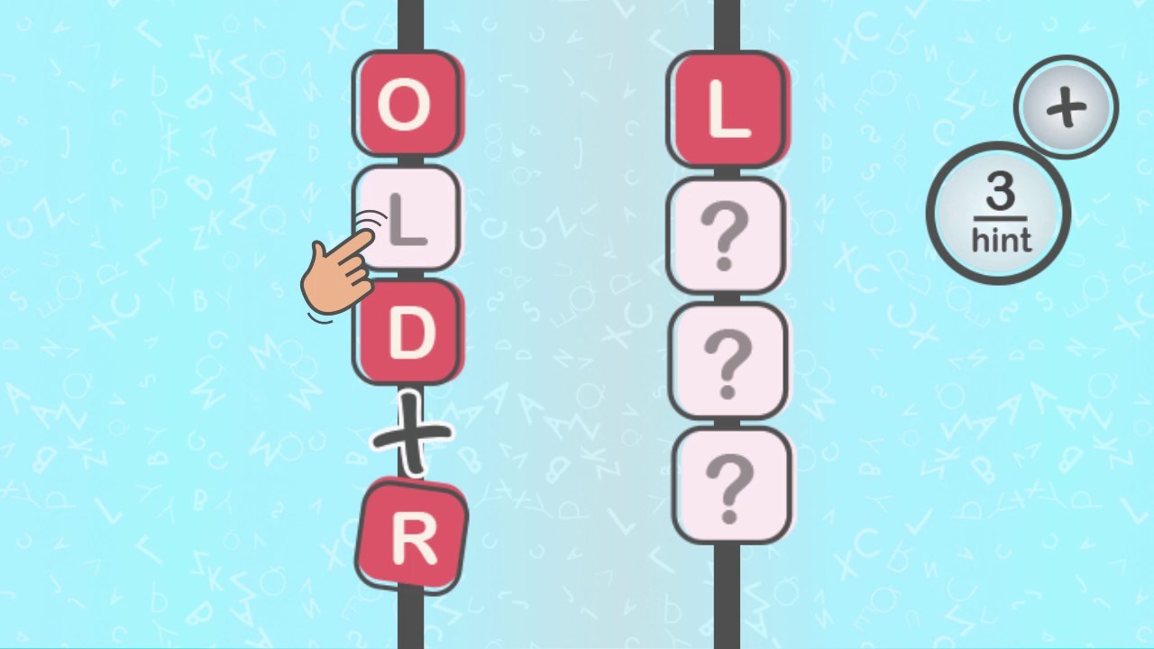 anagram+1 - a unique word game - YouTube