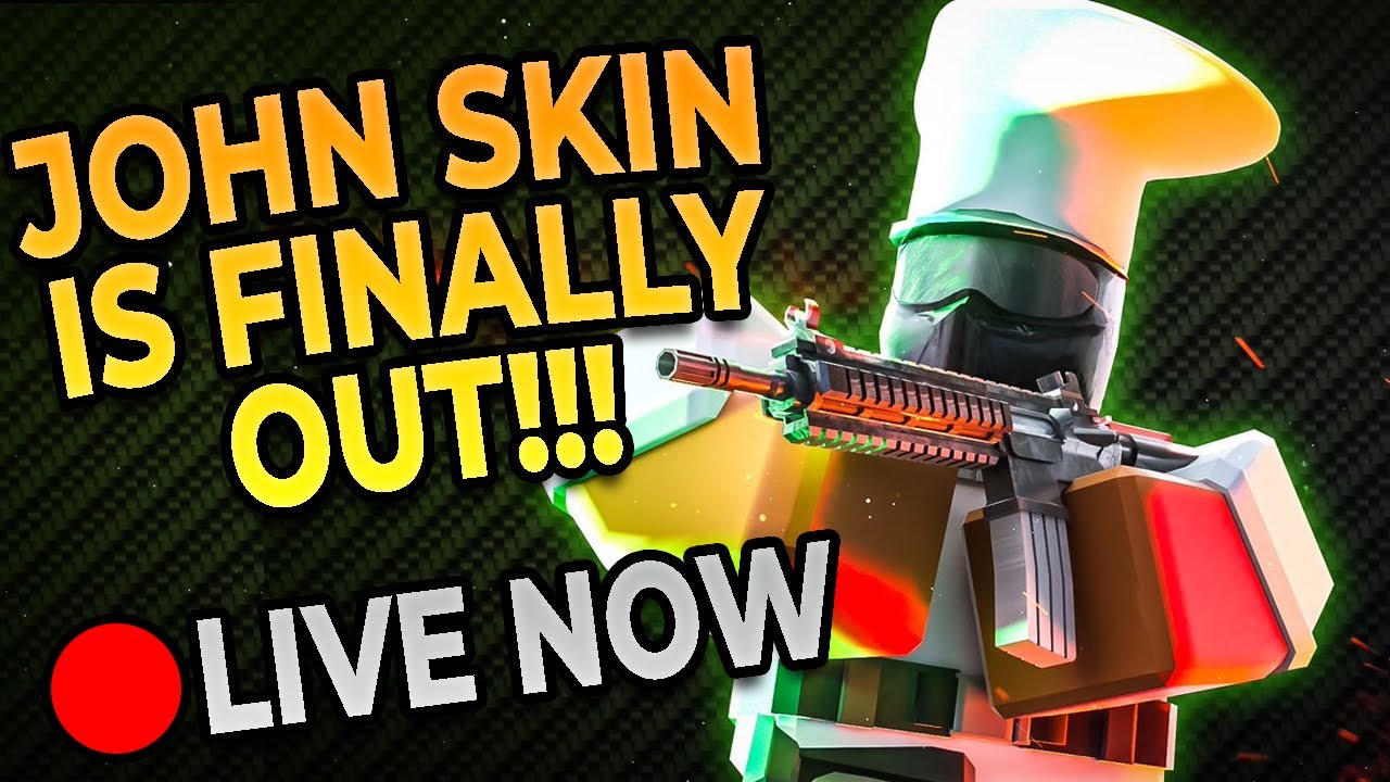 🔴[PRIVATE SERVER]THE JOHN SKIN IS FINALLY BACK! TDS Live Stream - YouTube
