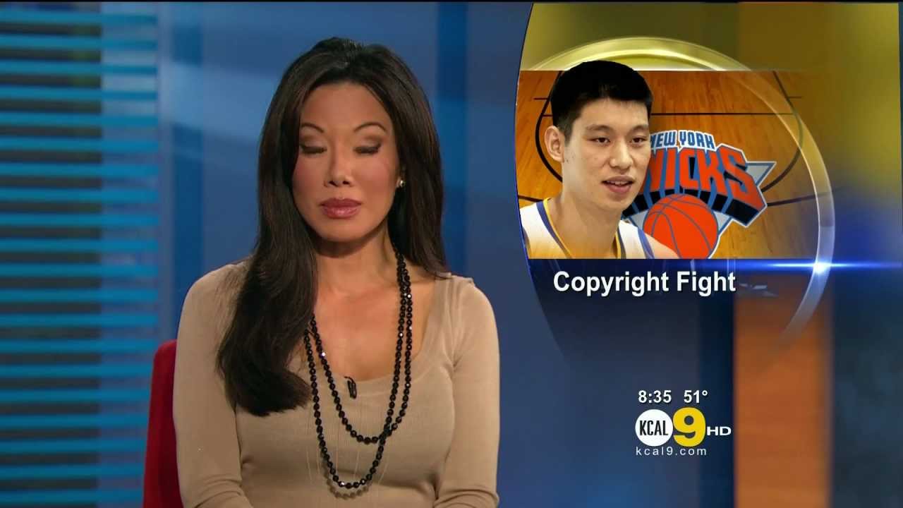 Sharon Tay 2012/02/20 KCAL9 HD; Tan top - YouTube