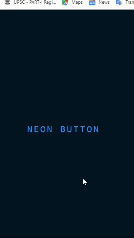 Neon Button Html Css Learning Everything Html Css Js Code Learnhtml Programming