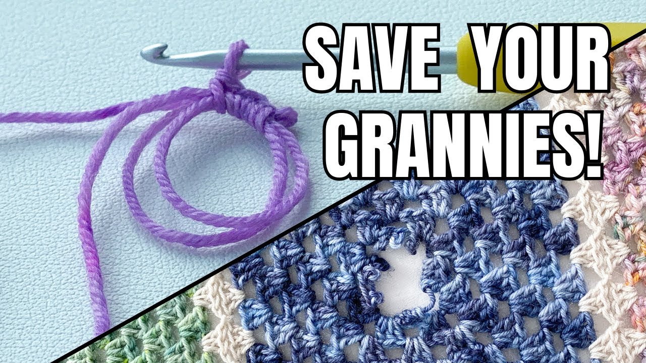 How To: DOUBLE MAGIC RING… Circle… Loop Crochet Tutorial | Knitty Natty - YouTube