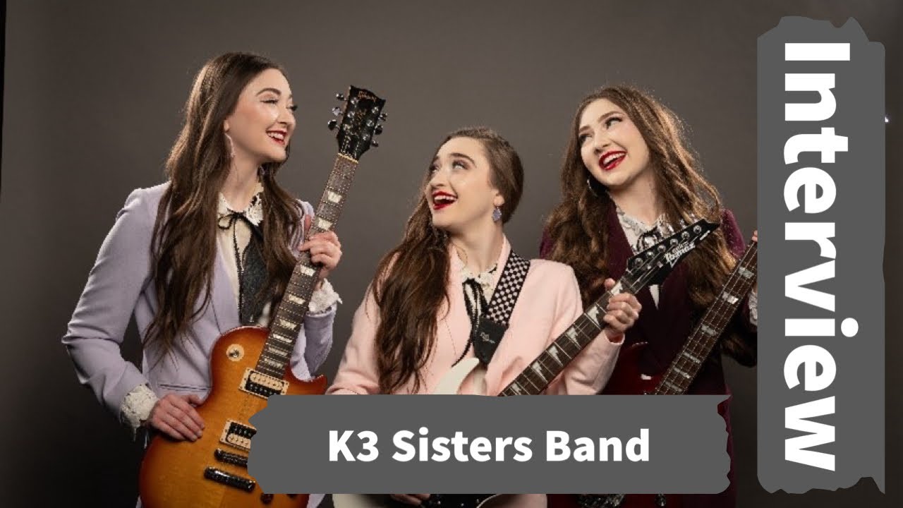 K3 Sisters Band talk about single JET BLACK HEART - YouTube
