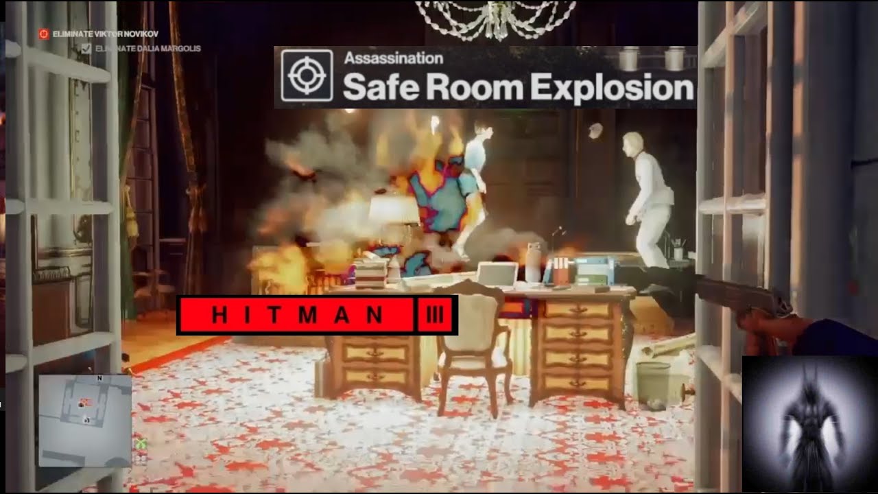 HITMAN The Targets, Safe Room Explosion Challenge, Dalia Margoles ...
