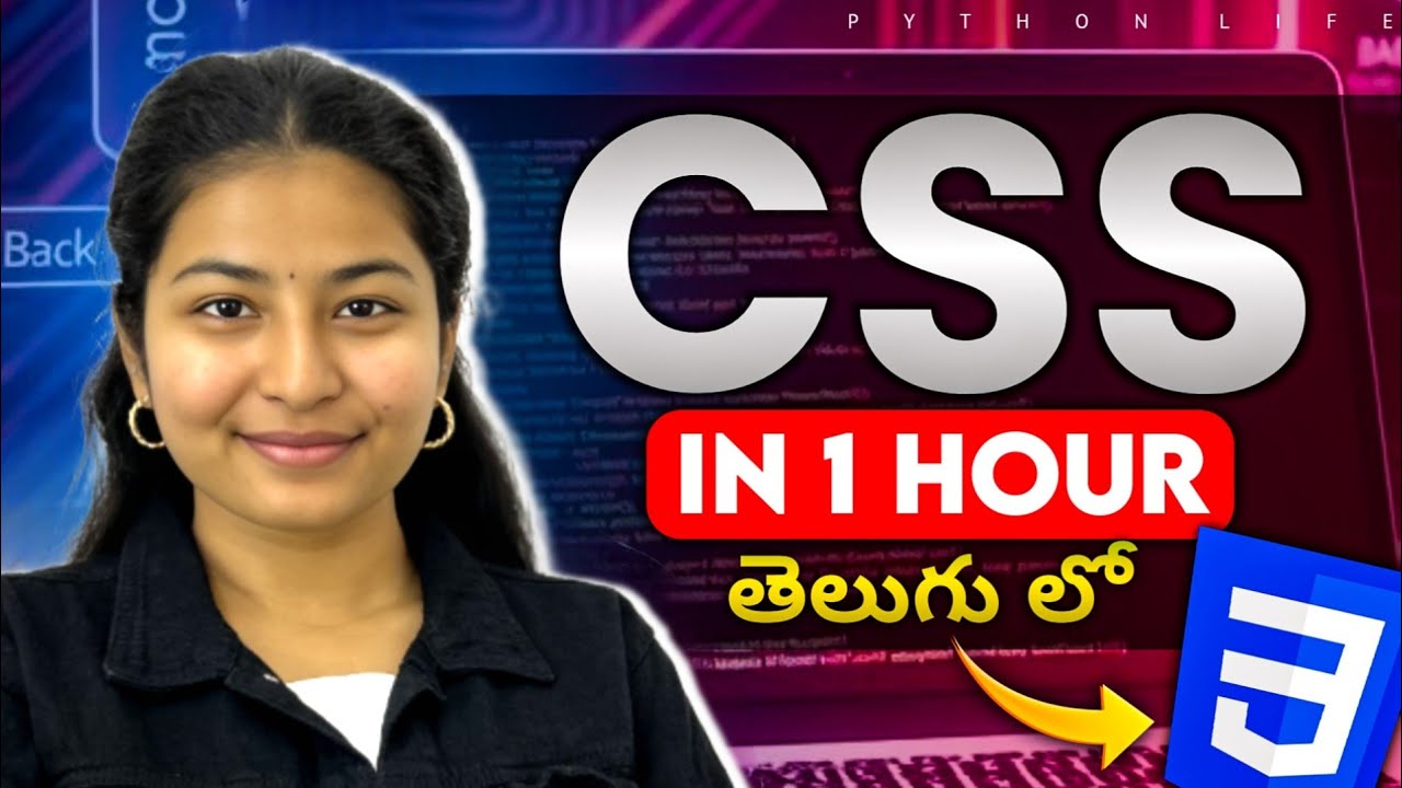 Css Full Course in Telugu | Css in 1 Hour | Css for Beginners in Telugu ...