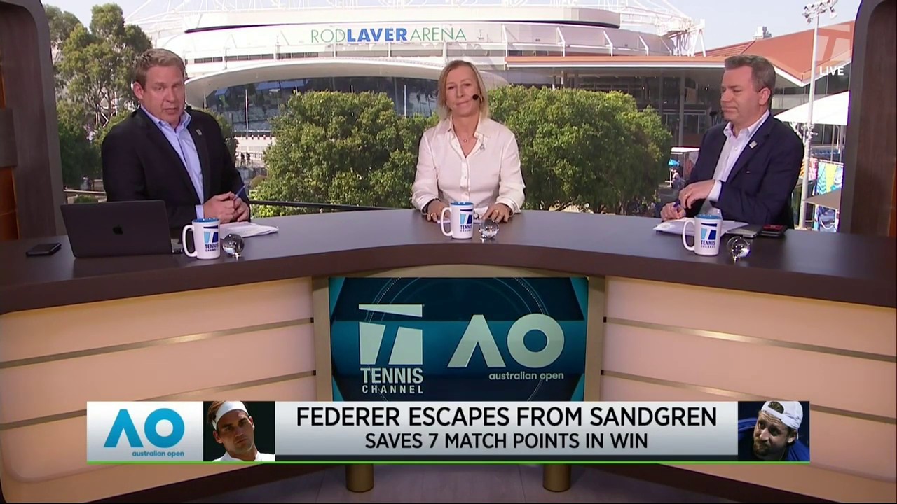 Tennis Channel Live: Federer Saves 7 Match Points in 2020 Australian ...