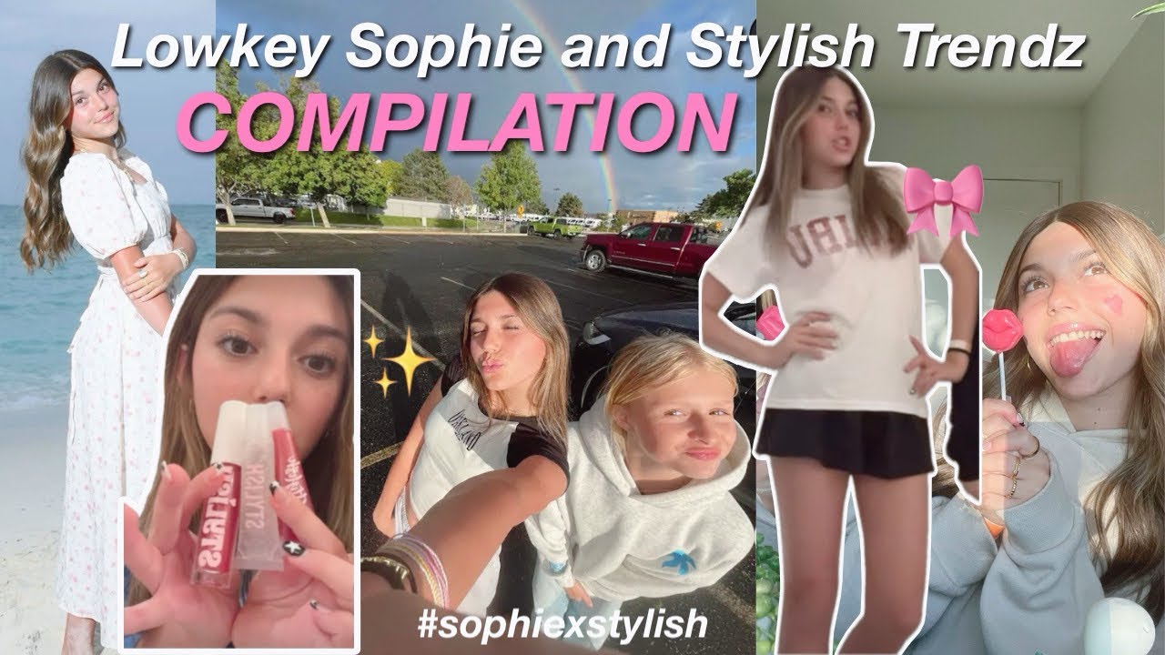 Lowkey Sophie and Stylish Trendz YouTube Short Compilation!! # ...