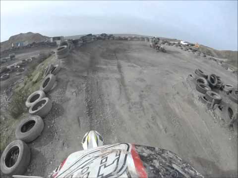 Cowm Quarry Quick Lap Of MX Track. 10.10.15 - YouTube