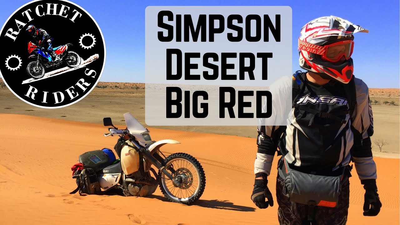 Ratchet Riders Simpson Desert adventure motorcycle ride - "Big Red ...