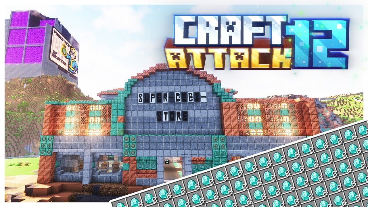 DER BESTE SHOP IN CRAFT ATTACK? Minecraft Craft Attack 12 - YouTube