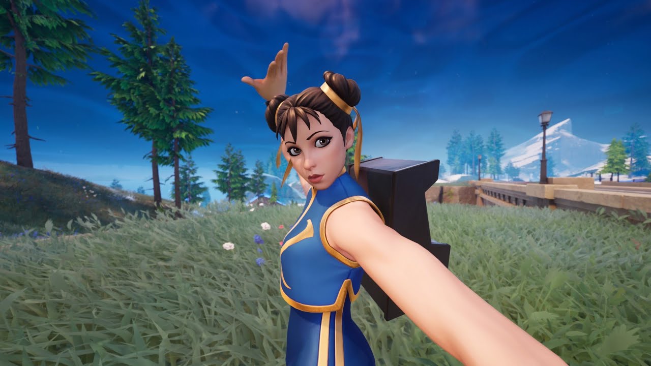 Fortnite:Chun-Li demuestra su poder 😄 - YouTube
