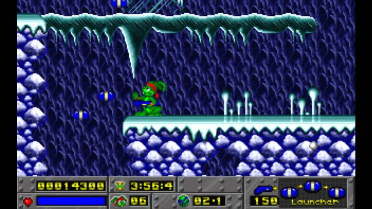 Jazz Jackrabbit 1 [HD]. Episode 4 (Turbo) - Gene Machine - YouTube