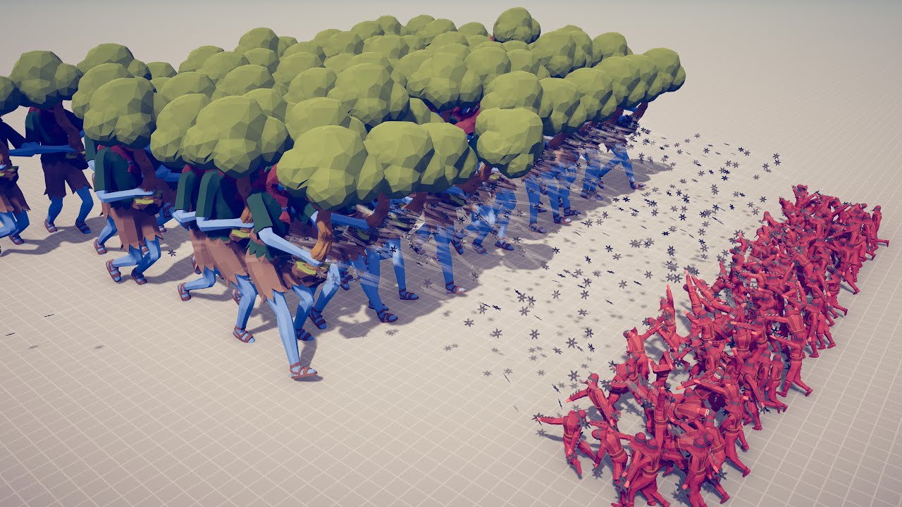 50 RANGED UNITS vs 50 MELEE UNITS - Totally Accurate Battle Simulator ...
