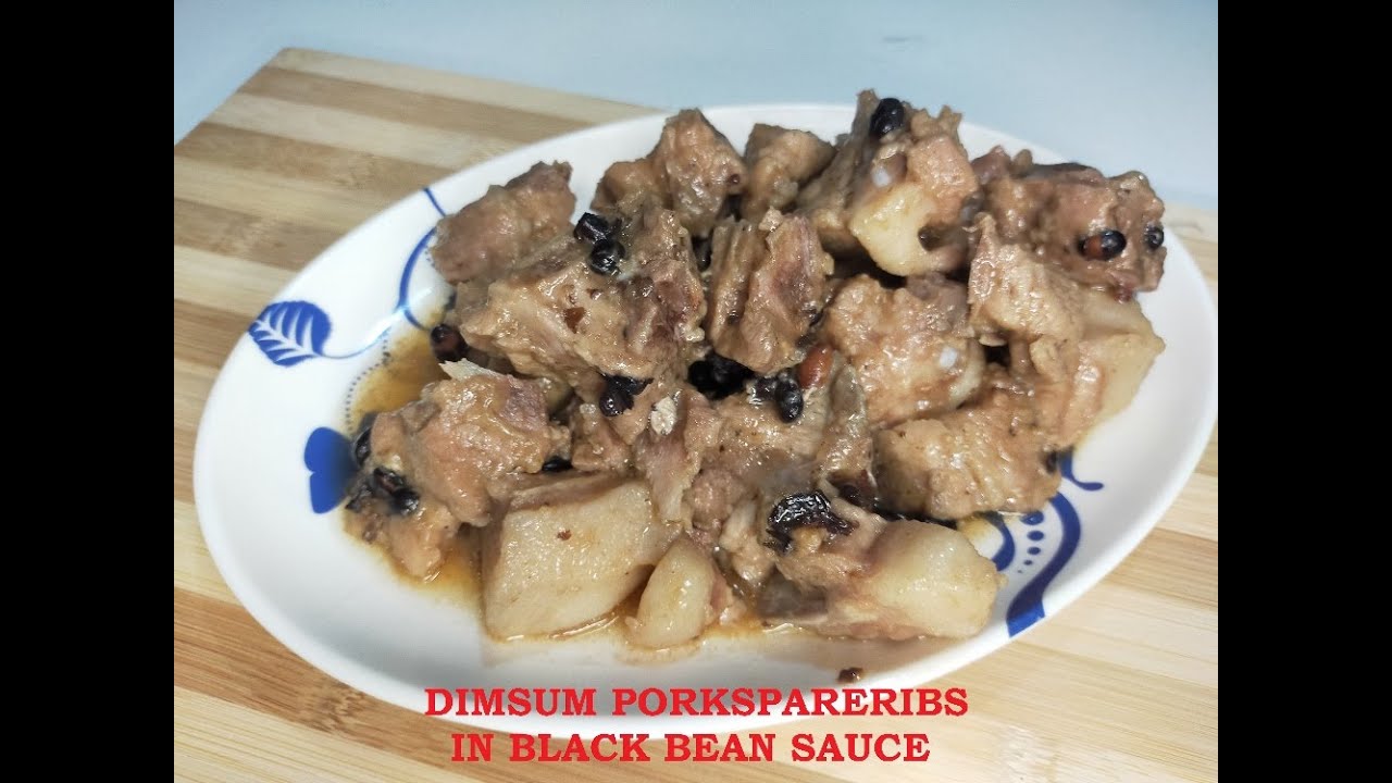 Easy Pork Spareribs in Black Bean Sauce | Leching style | DIMSUM ...