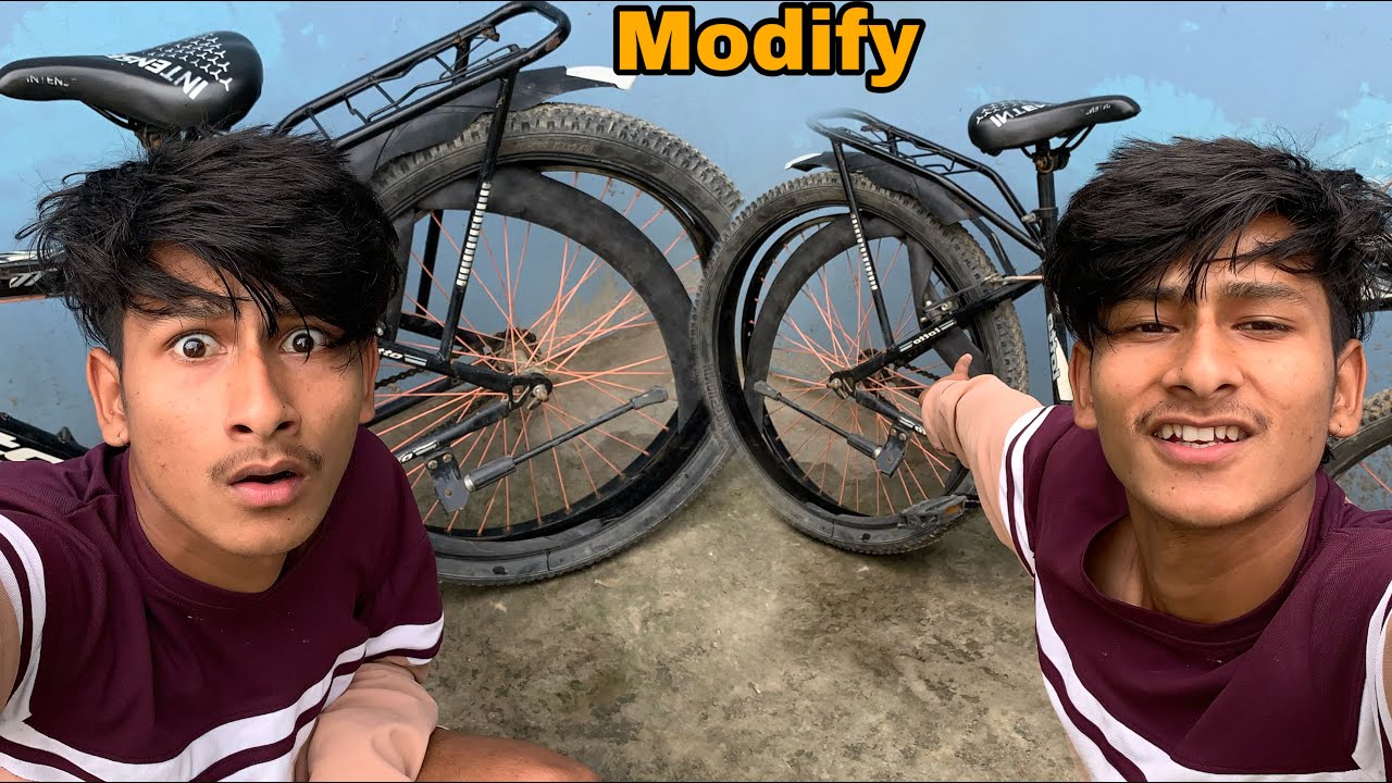 Cycle ko new Modify 😍 New looks 🥰 - YouTube