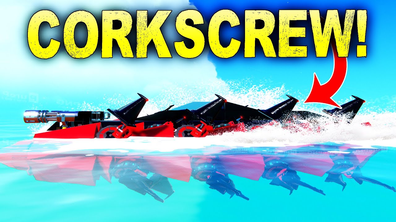 I Tried to Invent the CORKSCREW BOAT! - YouTube
