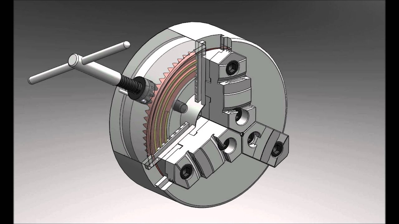 Lathe Chuck Animation YouTube Lathe Chuck Animation YouTube