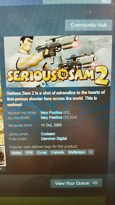 รีวิวเกมดีที่คนไทยหลายคนไม่รู้จัก serious sam2 - YouTube