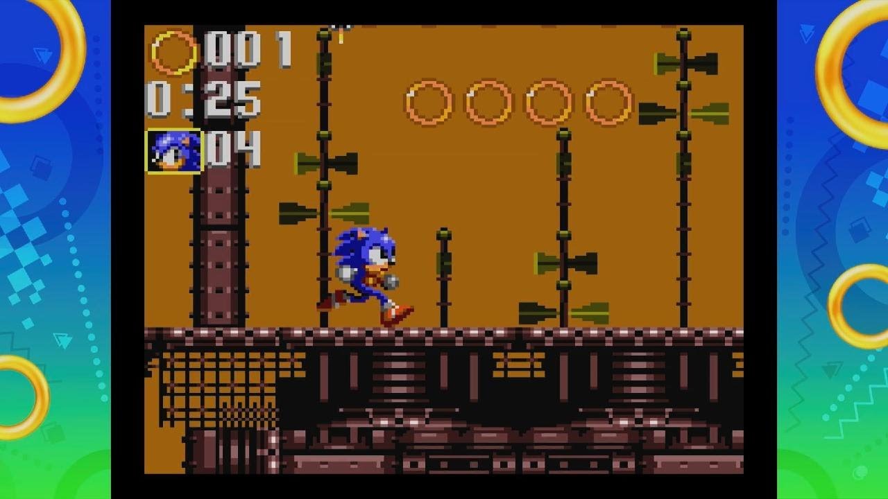 Sonic Origins plus sonic the hedgehog triple trouble sunset park zone ...