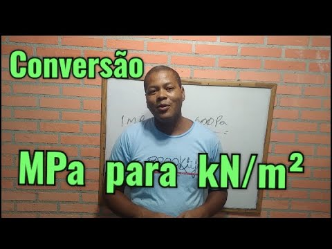 Conversão de MPa para kN por Metro Quadrado - YouTube