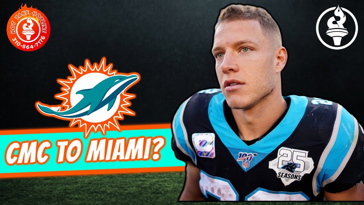 The Miami Dolphins are trading for Christian McCaffrey? | Hot Take ...
