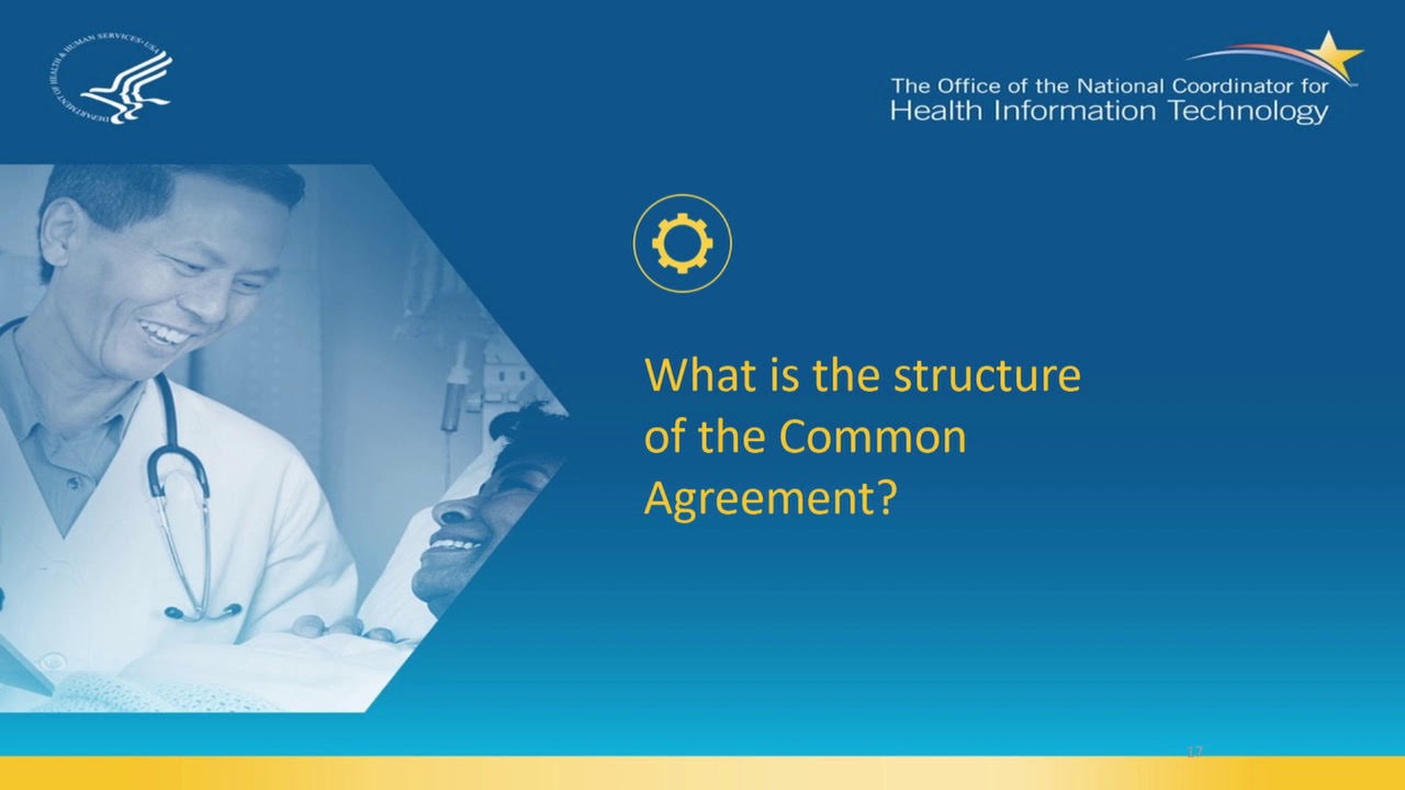 Trusted Exchange Framework and Common Agreement TEFCA - YouTube