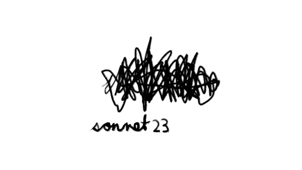 Sonnet 23 / Shakespeare, Sonnets + Such / Read by Lorne Cardinal ...