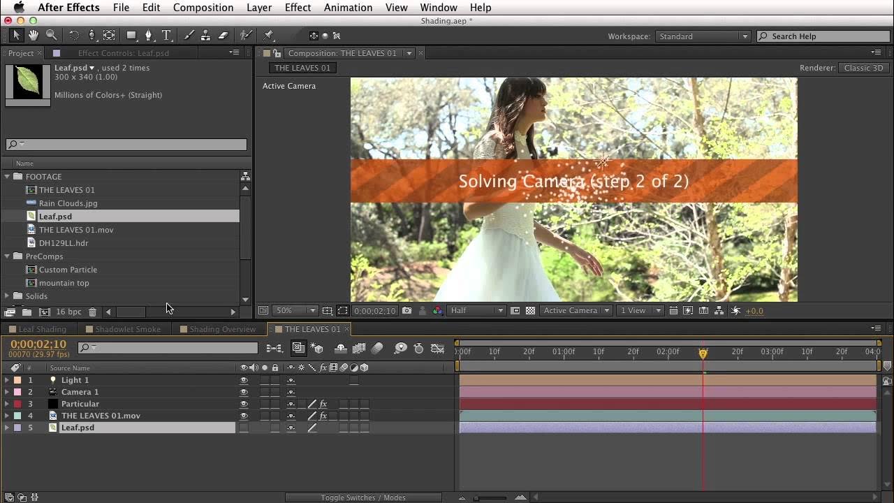 02 Getting Started with Trapcode Particular 2 Shading - YouTube