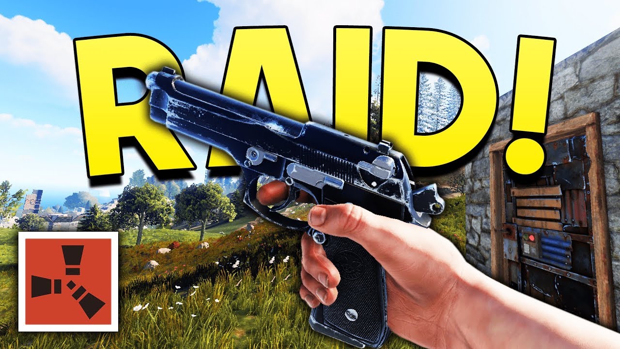 SOLO RAID DEFENCE! - Rust SOLO Gameplay #14 - YouTube