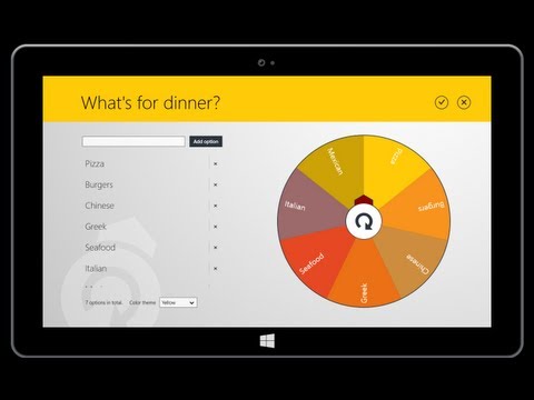 Universal Decision Maker - Best decision making app for Windows 8 - YouTube