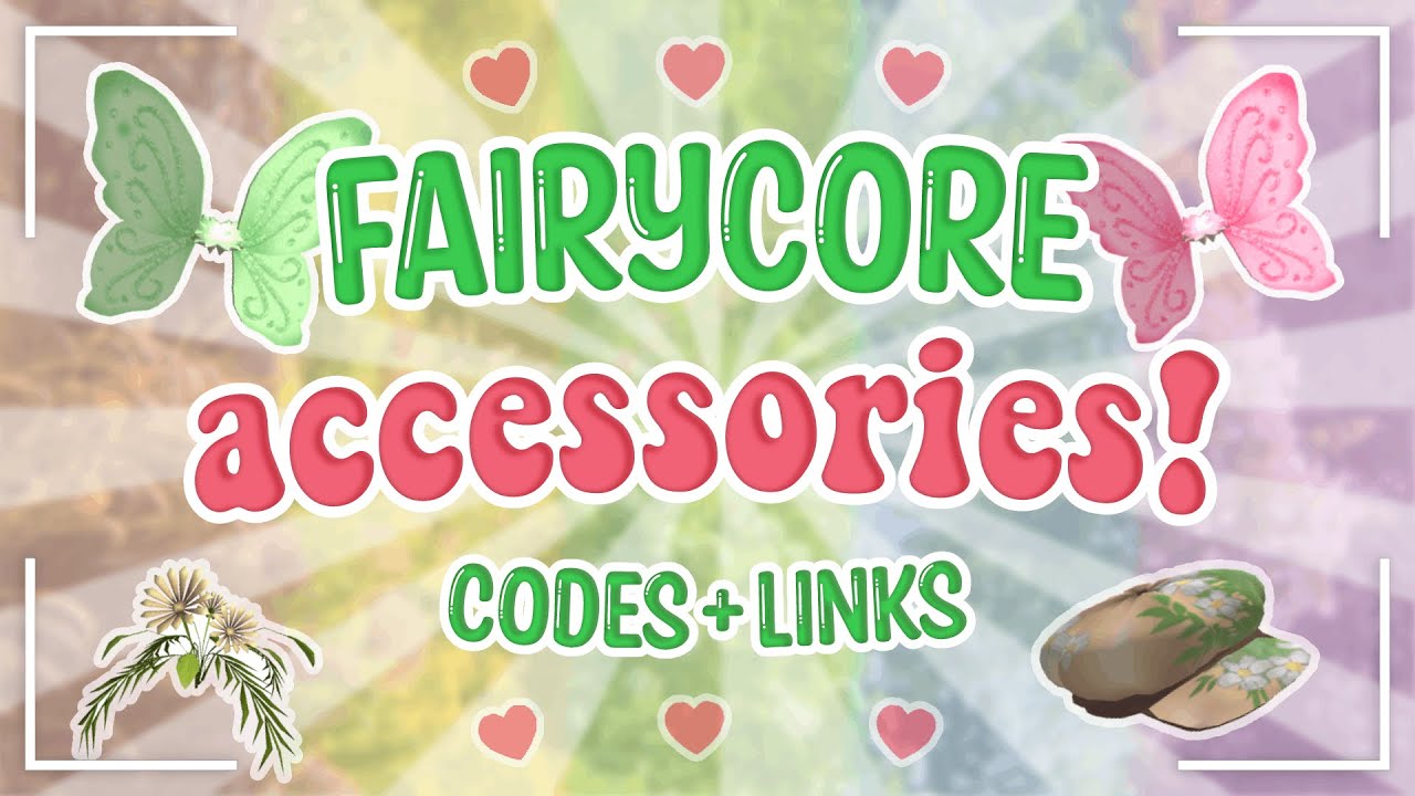 roblox fairycore/nature accessories! WITH CODES + LINKS! ♡ - YouTube