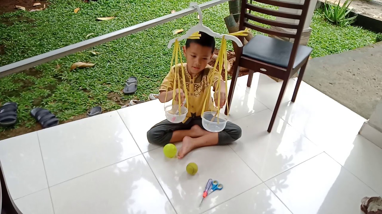 Learn Math - Comparing Object Mass - YouTube