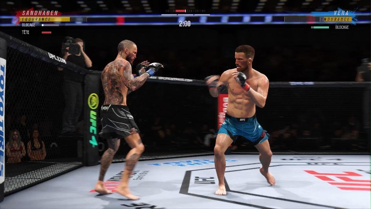 EA SPORTS UFC 4 : QUELLE KO AU 3ÈME ROUND !!! - YouTube