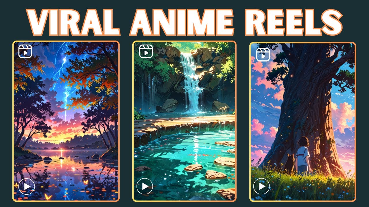 How to Create Viral Anime Nature Reels | Step-by-Step Tutorial with AI ...