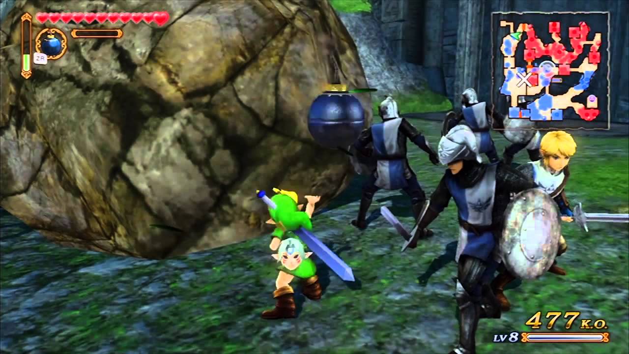 Hyrule Warriors Young Link Gameplay Youtube