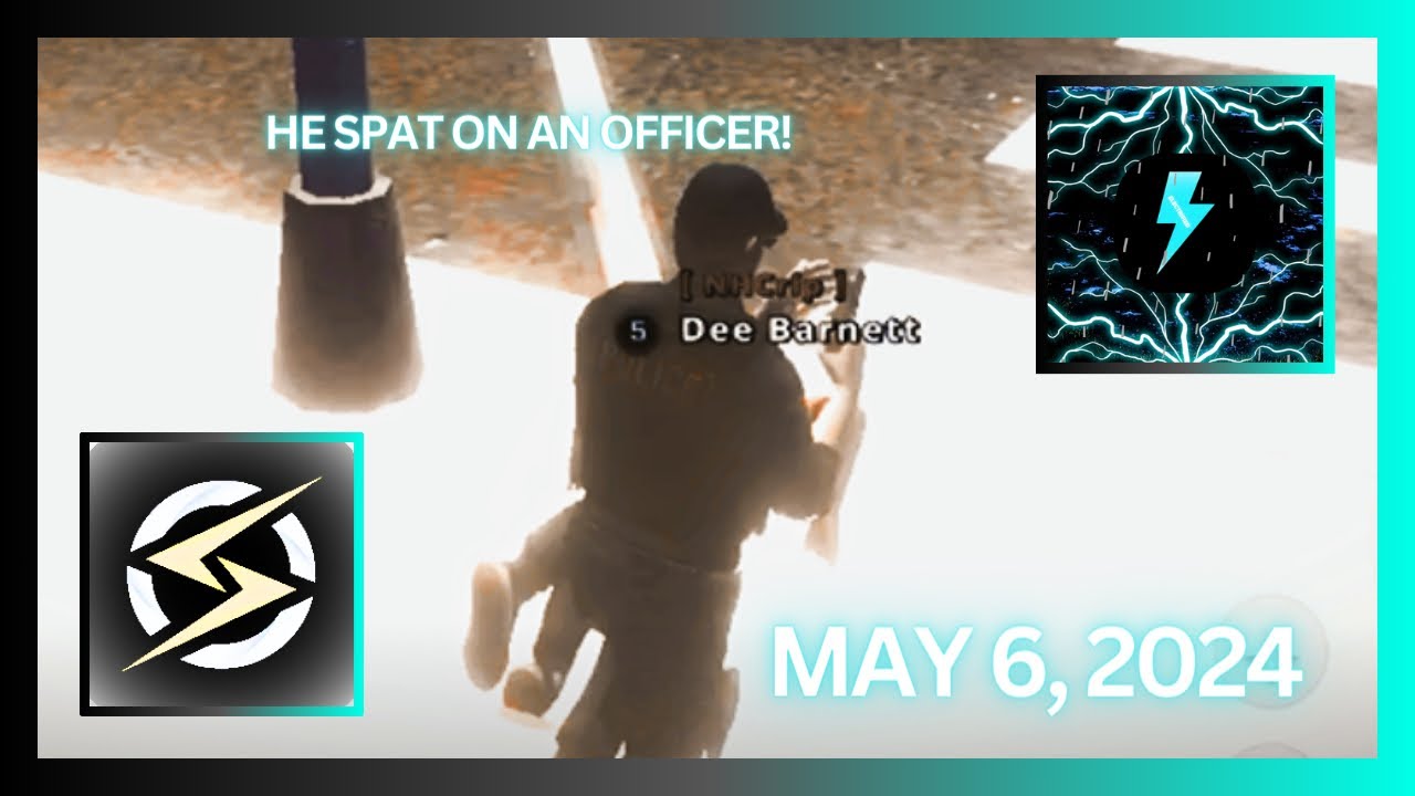 HE SPAT ON AN OFFICER! (OS Roleplay) (BodyCam Footage) - YouTube
