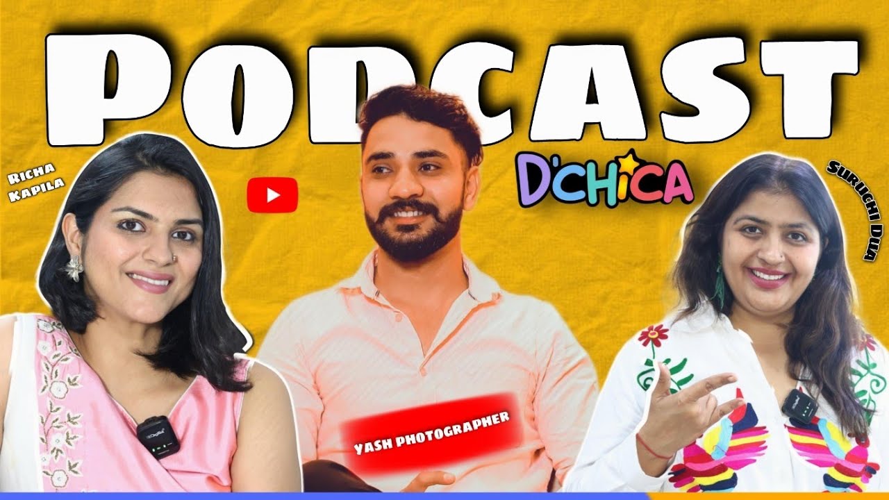 Podcast episode 1 shoot yash D’chica Brand of Founder mrs Richa Kapila ...