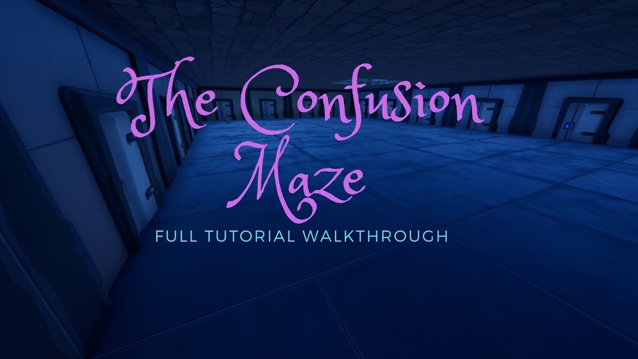 The Confusion Maze Full Walkthrough! - YouTube