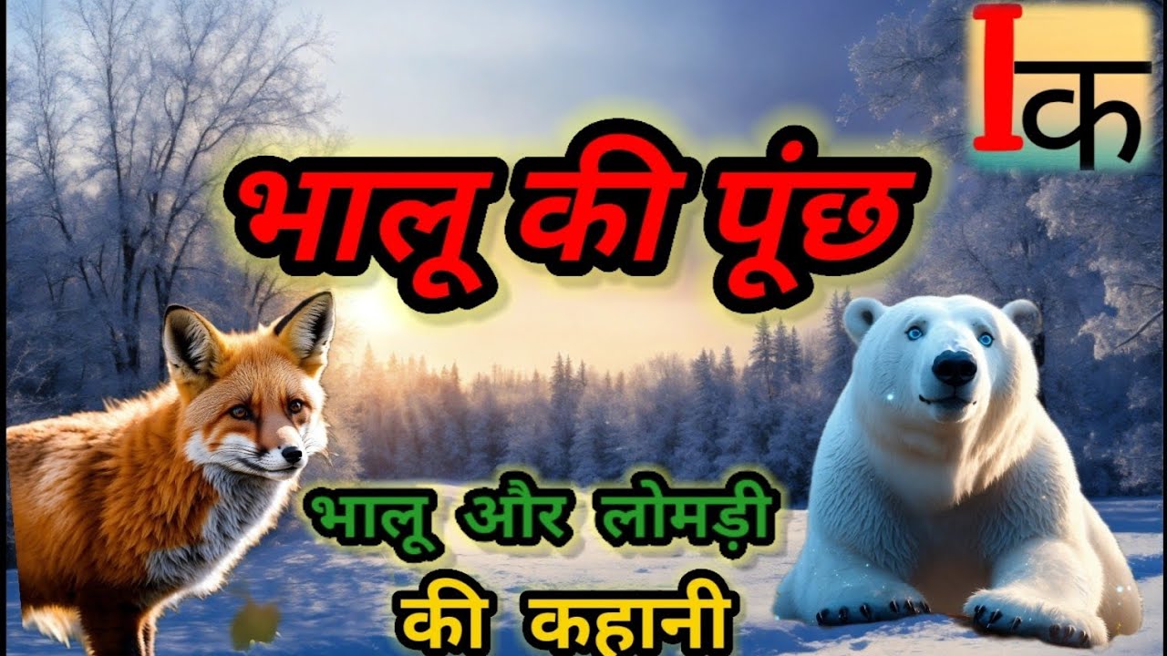 भालू की पूंछ | Bhalu Ki Poonch | Hindi stories | Interesting Kahaniya ...