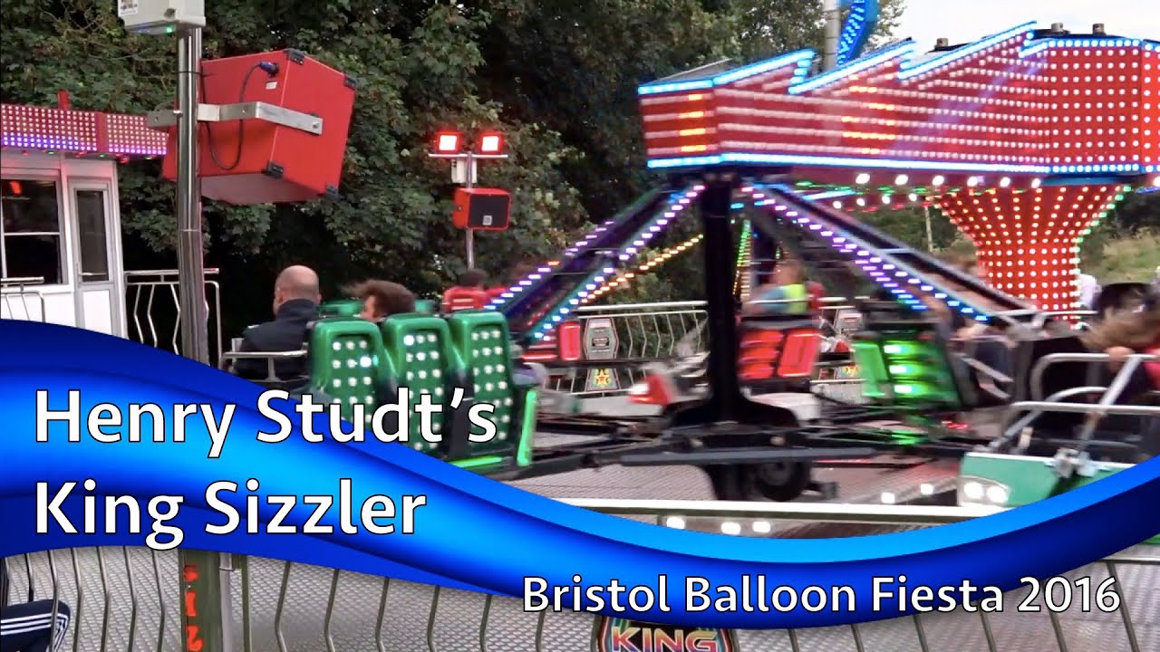 Henry Studt's King Sizzler @ Bristol Balloon Fiesta 2016 - YouTube