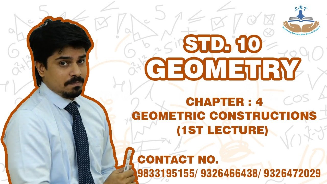 Std. 10 : Geometry Chapter 4 - Geometric Constructions - By Rajan Jain ...