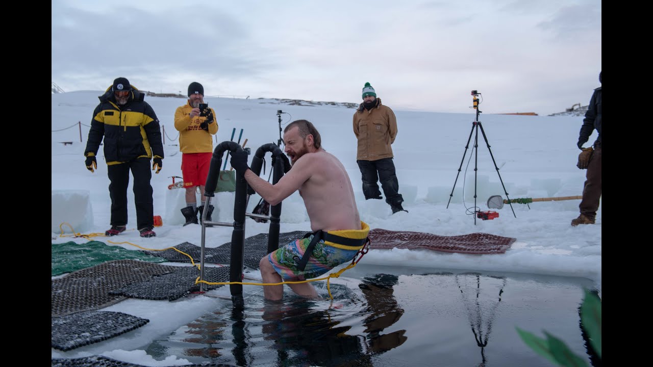 Mid Winter Swim - YouTube