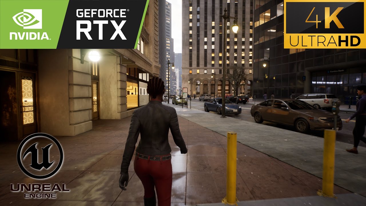 4K Photorealistic Graphics Unreal Engine 5 | City Sample Demo RTX3090 ...
